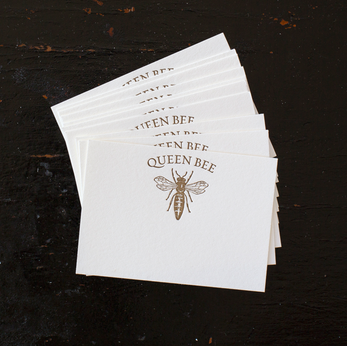 Queen Bee Note Cards | Ancesserie